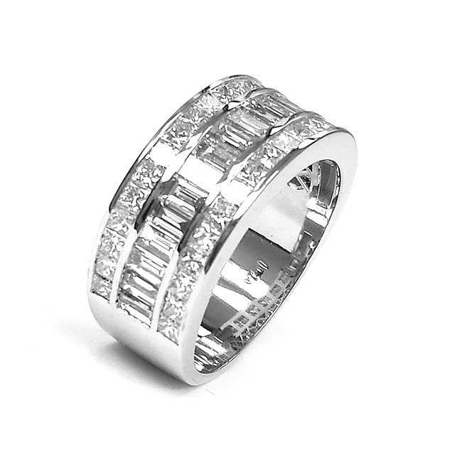 NJ Design Diamond Band - Diamond Bands - Wedding Bands